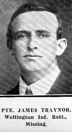James Traynor - Online Cenotaph - Auckland War Memorial Museum