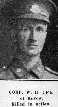 William Henry Ure - Online Cenotaph - Auckland War Memorial Museum