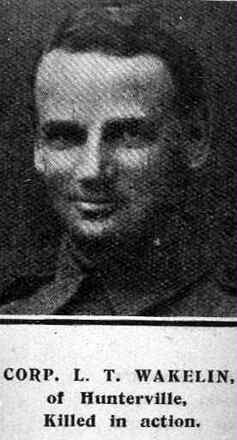 Leopold Tocker Wakelin - Online Cenotaph - Auckland War Memorial Museum