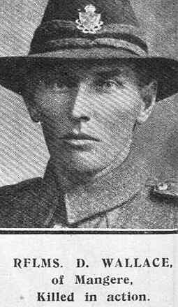 David Wallace - Online Cenotaph - Auckland War Memorial Museum