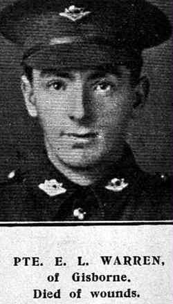 Edward Louis Warren - Online Cenotaph - Auckland War Memorial Museum
