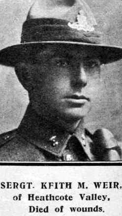 Keith Munro Weir - Online Cenotaph - Auckland War Memorial Museum