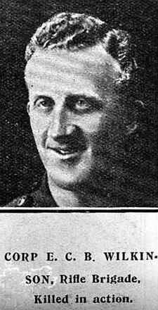 Ernest Charles Beresford-Wilkinson - Online Cenotaph - Auckland War ...