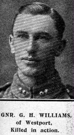 George Harman Williams - Online Cenotaph - Auckland War Memorial Museum