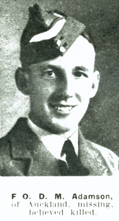 David Maurice Adamson - Online Cenotaph - Auckland War Memorial Museum