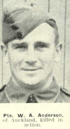 William Albert Anderson - Online Cenotaph - Auckland War Memorial Museum