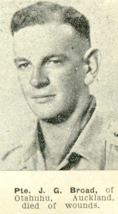 James Graham Broad - Online Cenotaph - Auckland War Memorial Museum