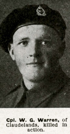 William George Warren - Online Cenotaph - Auckland War Memorial Museum