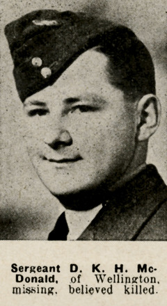 Donald Kenneth Hardie McDonald - Online Cenotaph - Auckland War ...