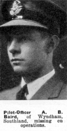 Angus Bruce Baird - Online Cenotaph - Auckland War Memorial Museum