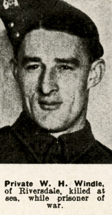 William Henry Windle - Online Cenotaph - Auckland War Memorial Museum