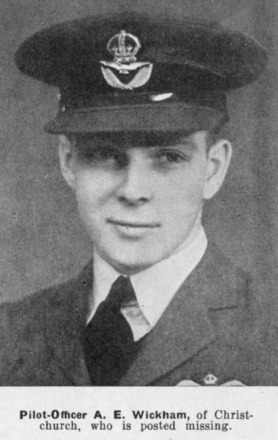 Albert Edgar Wickham - Online Cenotaph - Auckland War Memorial Museum