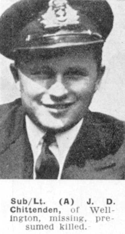 John David Chittenden - Online Cenotaph - Auckland War Memorial Museum