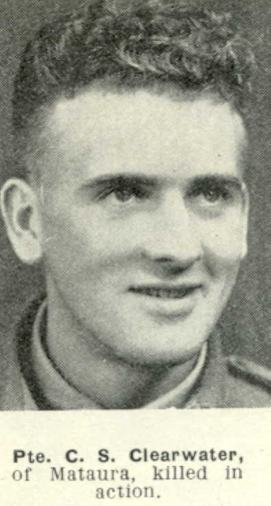 Colin Souter Clearwater - Online Cenotaph - Auckland War Memorial Museum