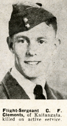 Clement Frederick Clements - Online Cenotaph - Auckland War Memorial Museum