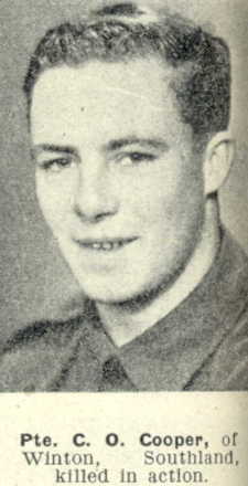 Clarence Owen Cooper - Online Cenotaph - Auckland War Memorial Museum