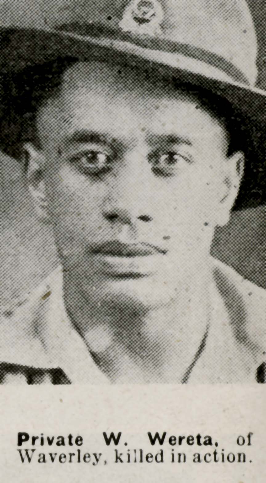William Wereta - Online Cenotaph - Auckland War Memorial Museum