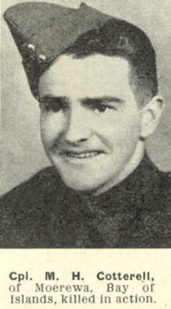 Mervyn Henry Cotterell - Online Cenotaph - Auckland War Memorial Museum
