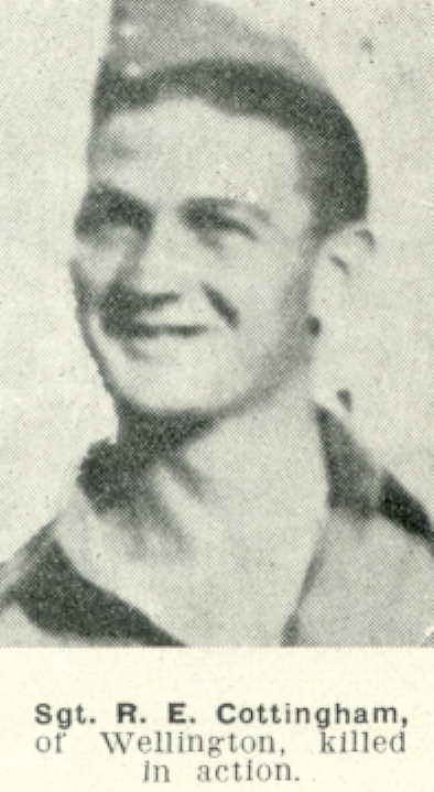 Richard Edward Cottingham - Online Cenotaph - Auckland War Memorial Museum