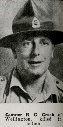 Ronald Clarence Crook - Online Cenotaph - Auckland War Memorial Museum
