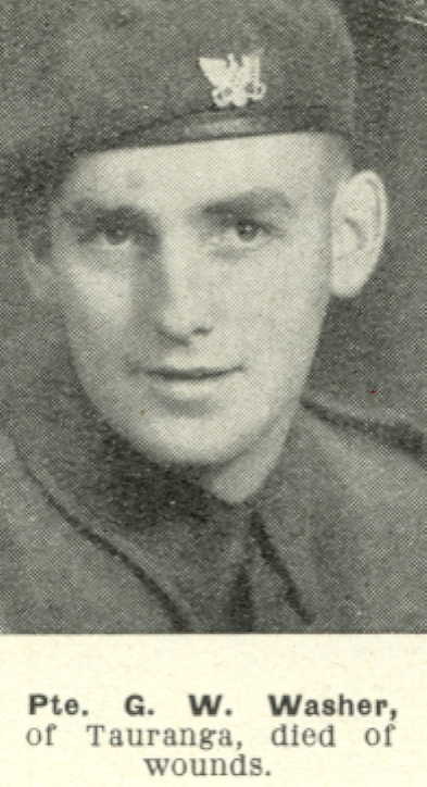Graeme Wright Washer - Online Cenotaph - Auckland War Memorial Museum