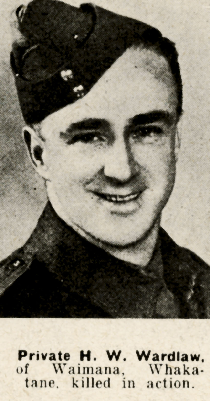 Henry Ward Wardlaw - Online Cenotaph - Auckland War Memorial Museum