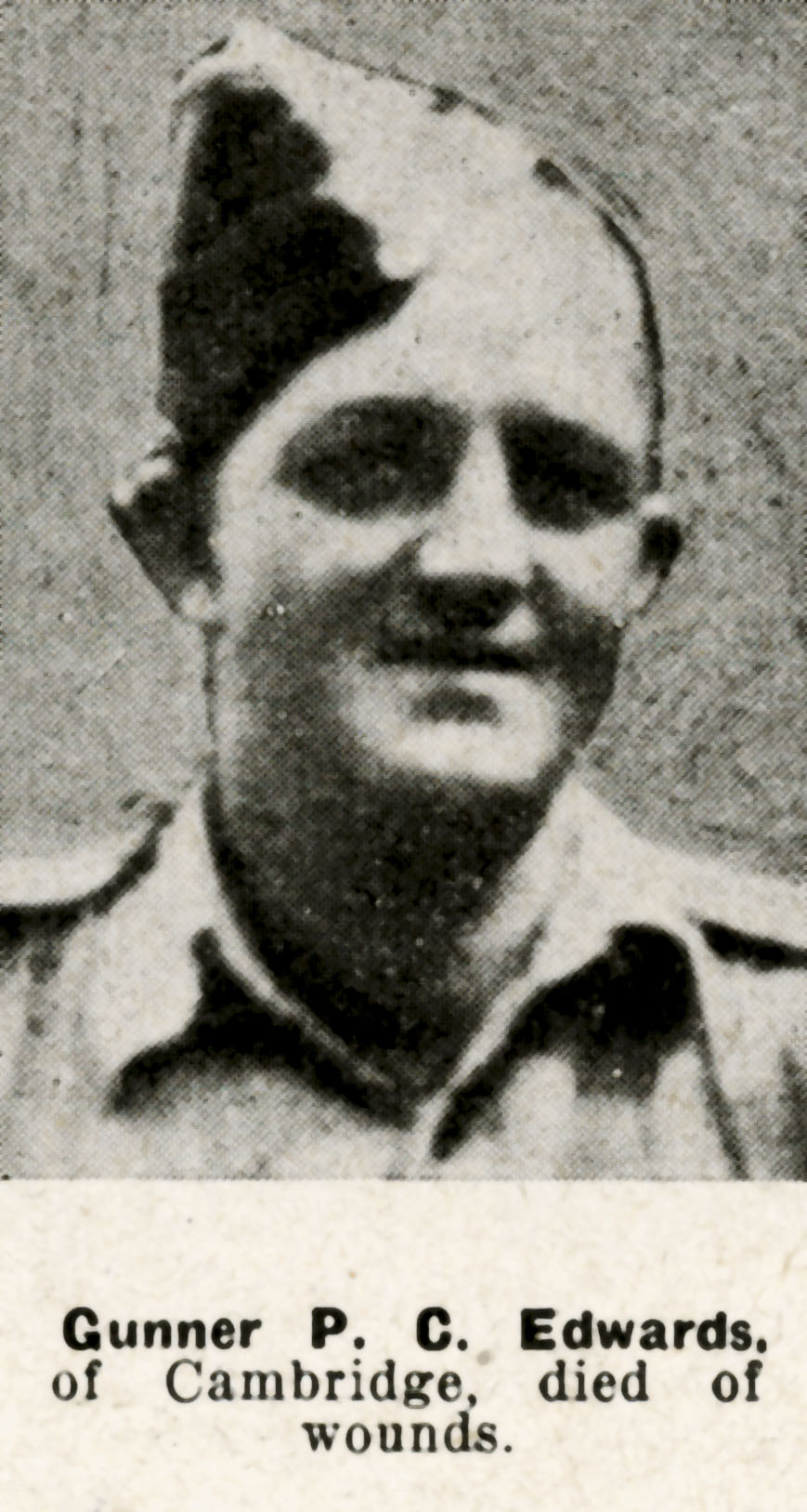 Percy Charles Edwards - Online Cenotaph - Auckland War Memorial Museum