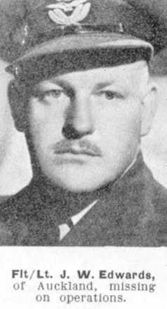 Jack Ward Edwards - Online Cenotaph - Auckland War Memorial Museum
