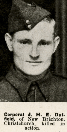 John Henry Edward Duffield - Online Cenotaph - Auckland War Memorial Museum