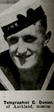 Colin Duncan - Online Cenotaph - Auckland War Memorial Museum
