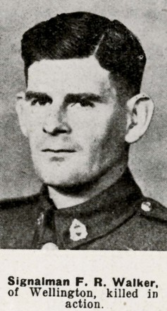 Francis Richard Walker - Online Cenotaph - Auckland War Memorial Museum