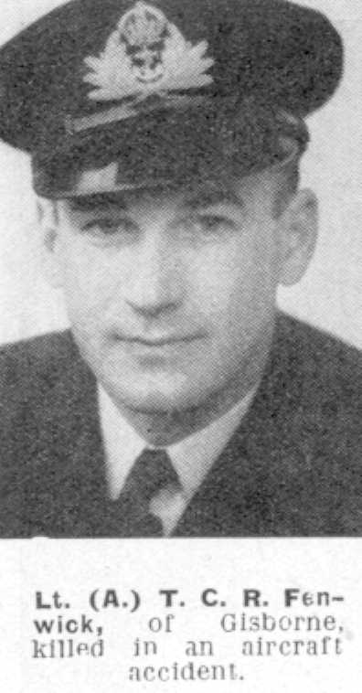 Terence Charles Robert Fenwick - Online Cenotaph - Auckland War ...