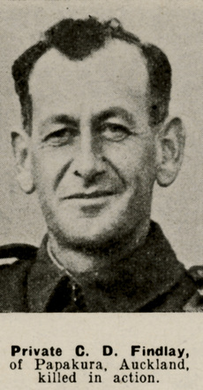 Cyril Douglas Findlay - Online Cenotaph - Auckland War Memorial Museum