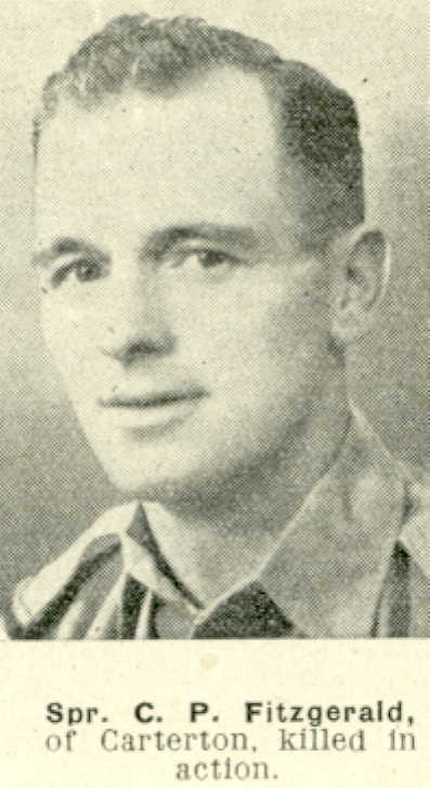 Cecil Patrick Fitzgerald - Online Cenotaph - Auckland War Memorial Museum