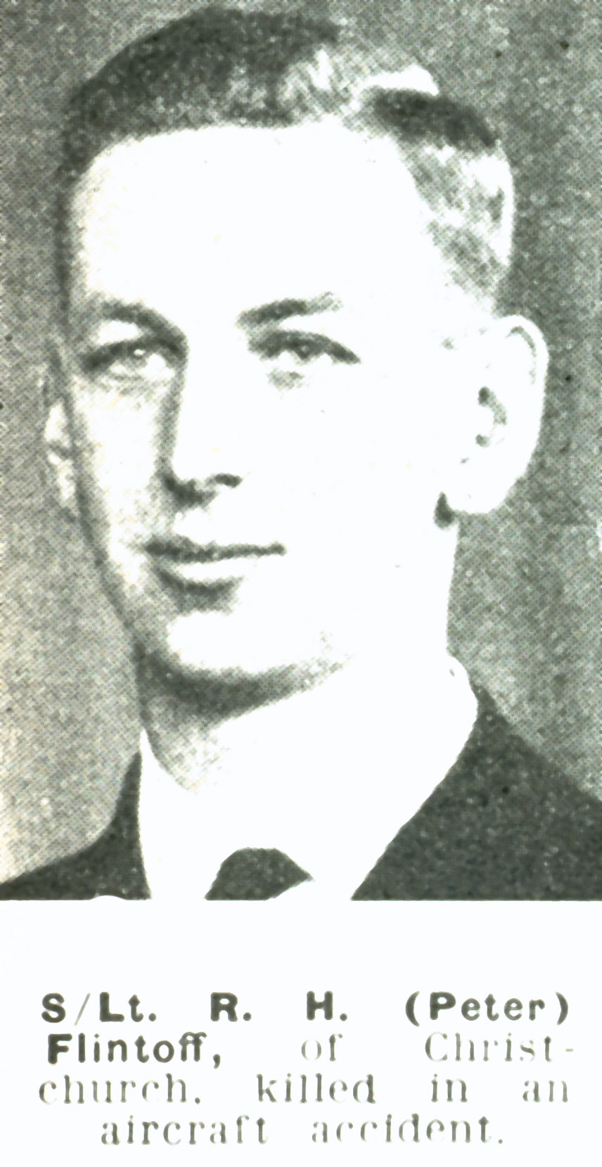 Robert Hayward Flintoff - Online Cenotaph - Auckland War Memorial Museum