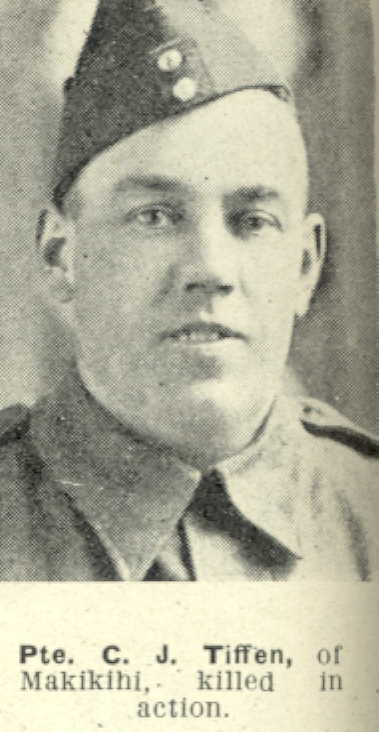 Charles Joseph Tiffen - Online Cenotaph - Auckland War Memorial Museum