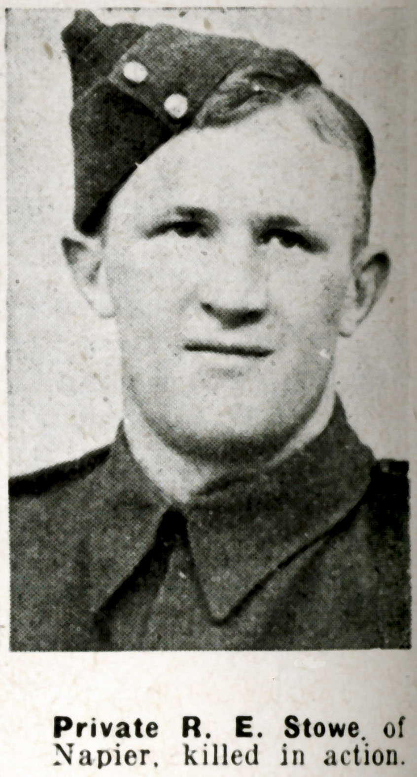 Ronald Eric Stowe - Online Cenotaph - Auckland War Memorial Museum