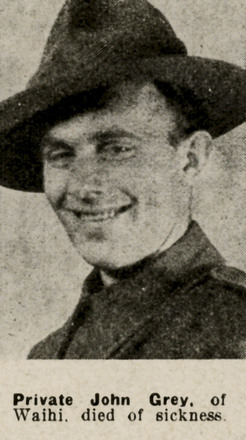 John Grey - Online Cenotaph - Auckland War Memorial Museum