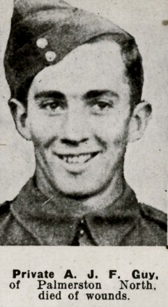 Arthur Joseph Frank Guy - Online Cenotaph - Auckland War Memorial Museum