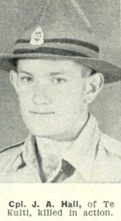 James Alfred Hall - Online Cenotaph - Auckland War Memorial Museum