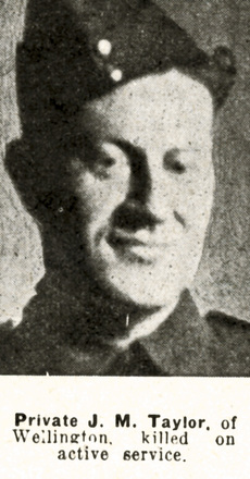 James Michael Taylor - Online Cenotaph - Auckland War Memorial Museum