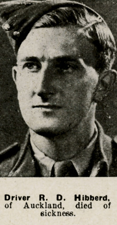 Robert Douglas Hibberd - Online Cenotaph - Auckland War Memorial Museum