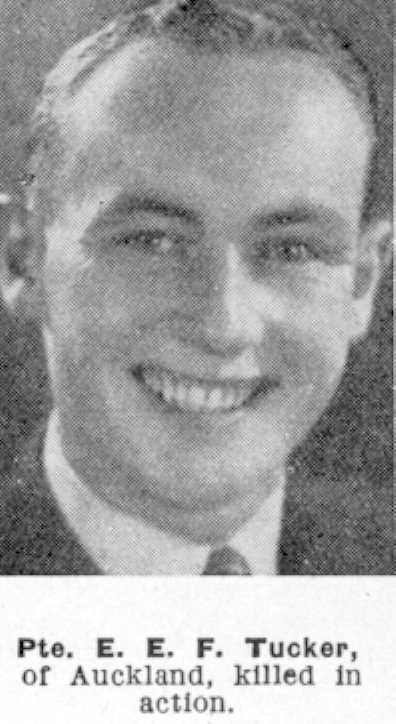 Ernest Edward Frederick Tucker - Online Cenotaph - Auckland War ...