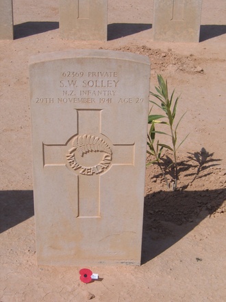 Stephen Walter Solley - Online Cenotaph - Auckland War Memorial Museum