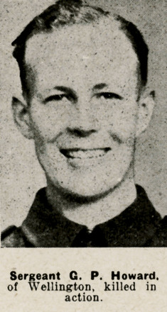 Gerald Patrick Howard - Online Cenotaph - Auckland War Memorial Museum