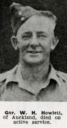 Wilfred Henry Howlett - Online Cenotaph - Auckland War Memorial Museum