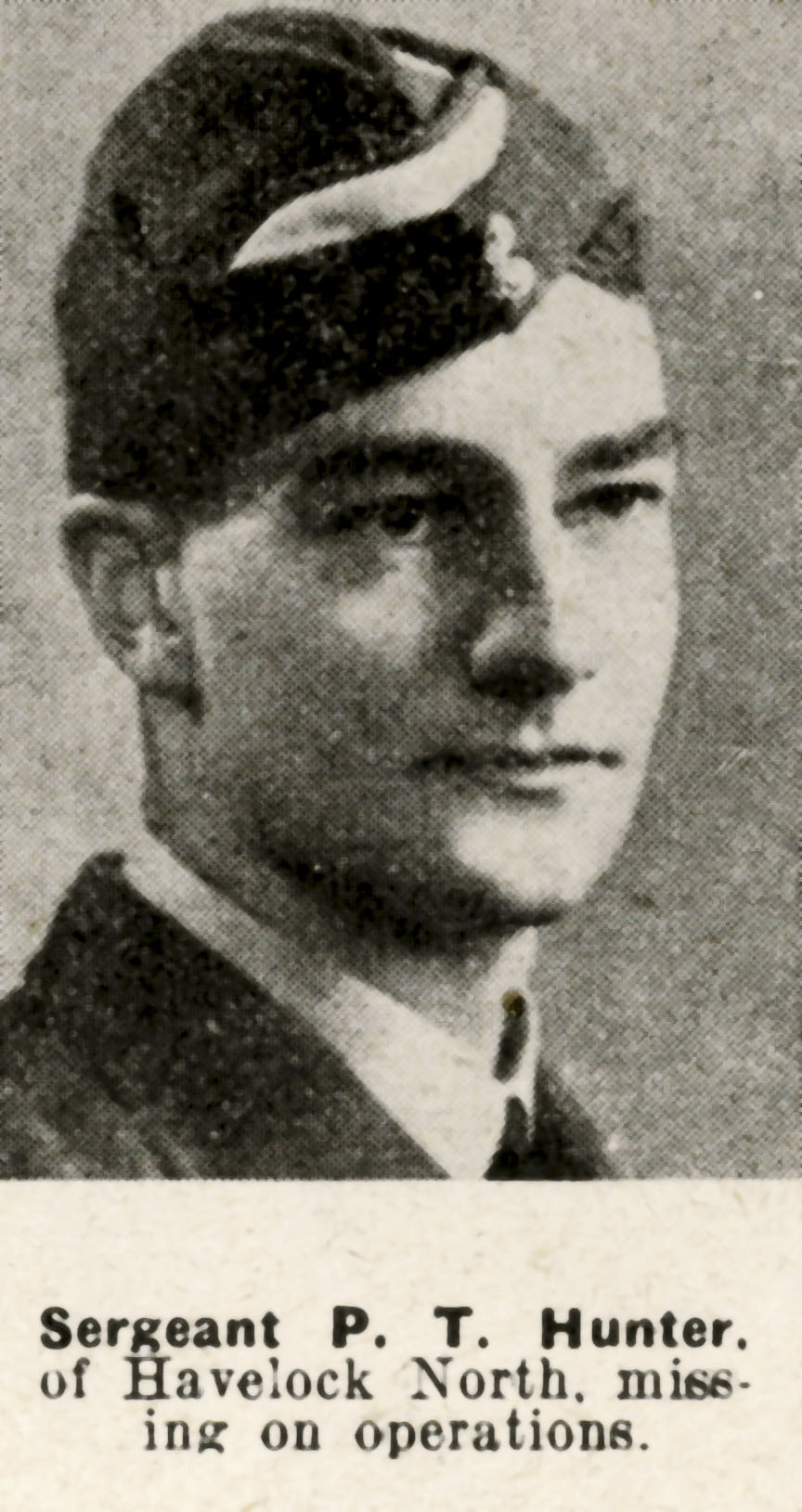 Patrick Torre Hunter - Online Cenotaph - Auckland War Memorial Museum