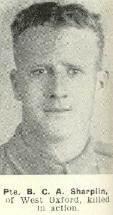 Boyd Charles Allen Sharplin - Online Cenotaph - Auckland War Memorial ...