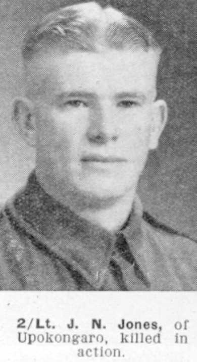 John Nowlan Jones - Online Cenotaph - Auckland War Memorial Museum
