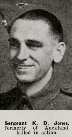 Kenneth Douglas Jones - Online Cenotaph - Auckland War Memorial Museum
